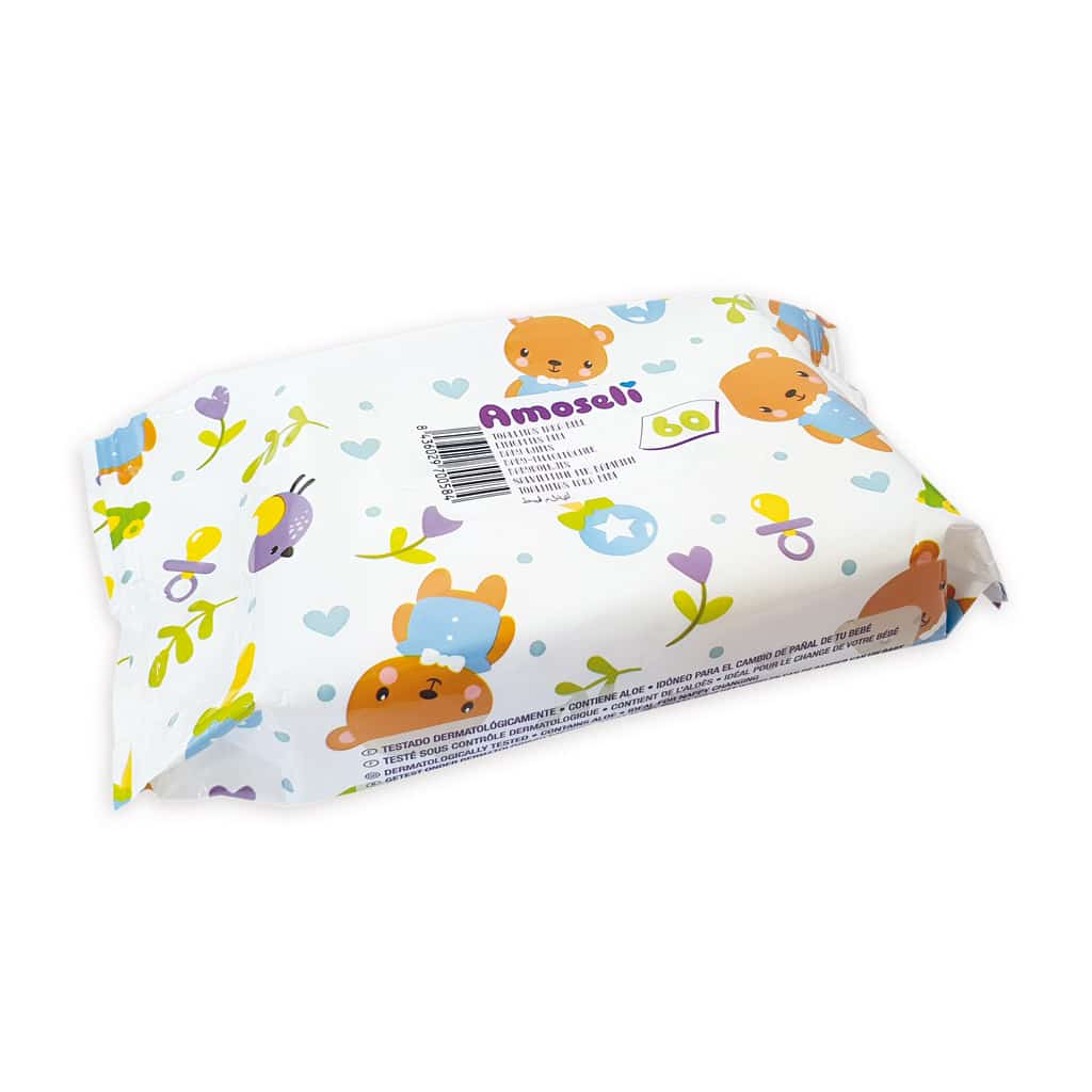 lingettes bébé en sachet de 72