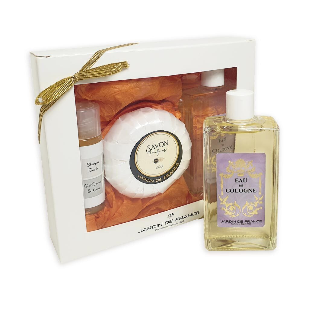 FJA214-coffret-cologne+savon+gel-douche30ml – Dissol